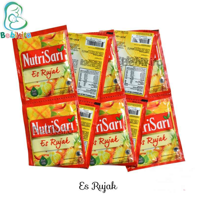 Promo NutriSari Minuman Serbuk Instan Rasa Es Rujak - Minuman Segar ...