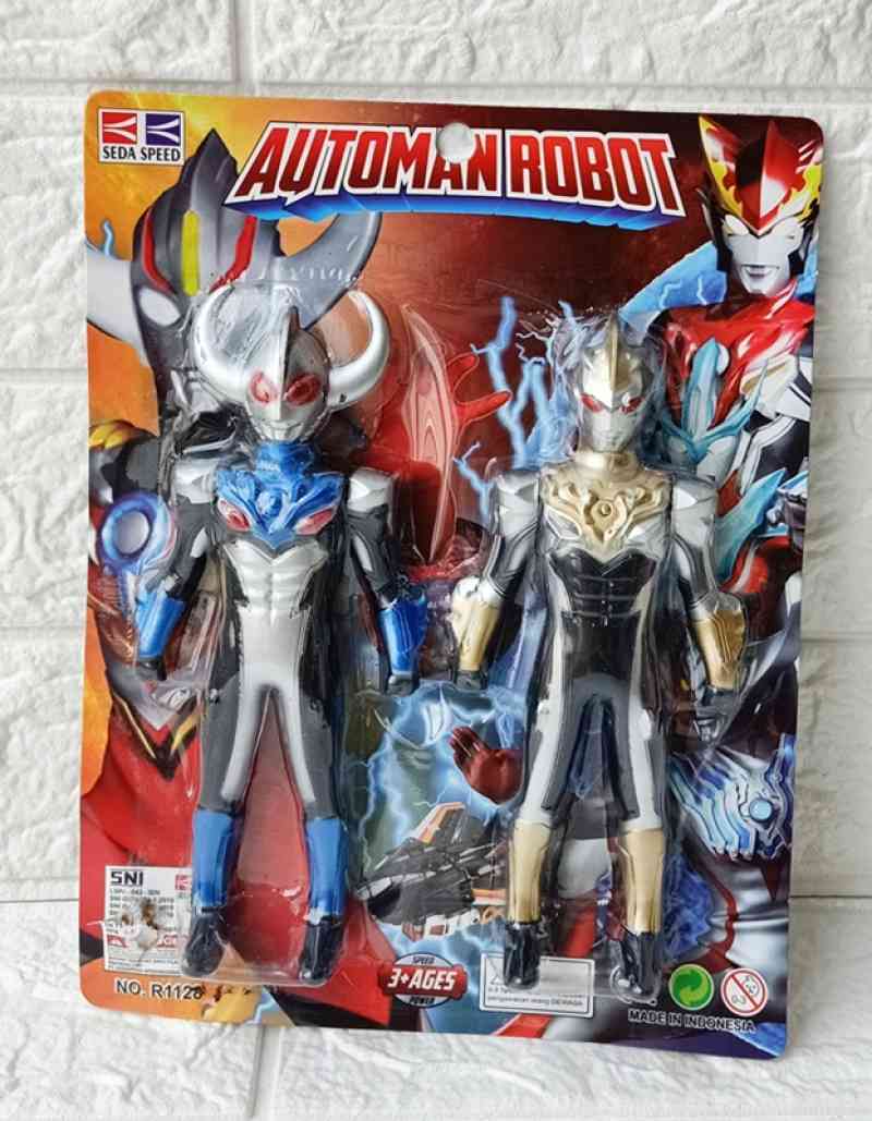 Promo Mainan Robot Ultraman Automan Robot No. R1128 Diskon 47% di ...