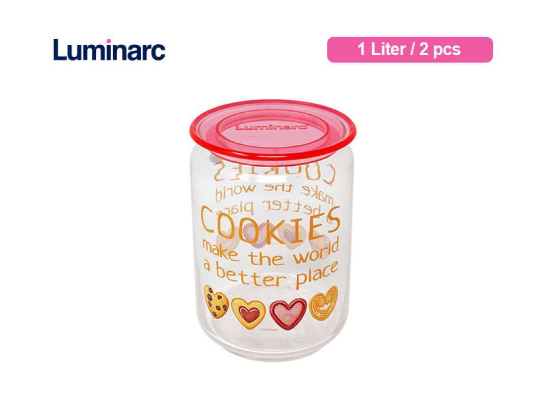 Jual Luminarc Toples Rondo Cookies 1 ltr / 2 pcs di Seller Luminarc ...