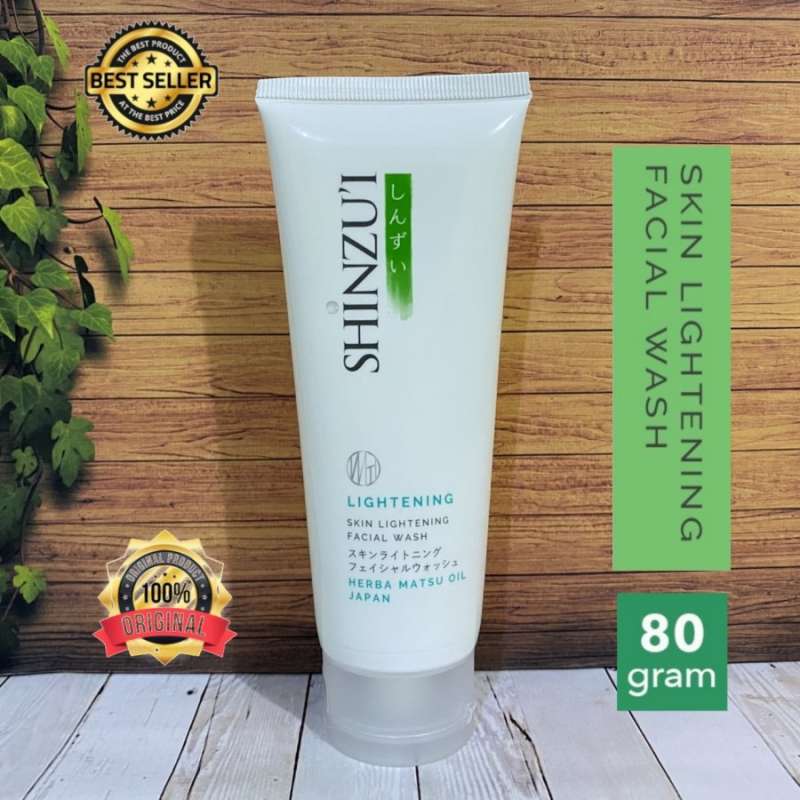 Jual SHINZUI Skin Lightening Facial Wash 80 ml di Seller BlackPink ...