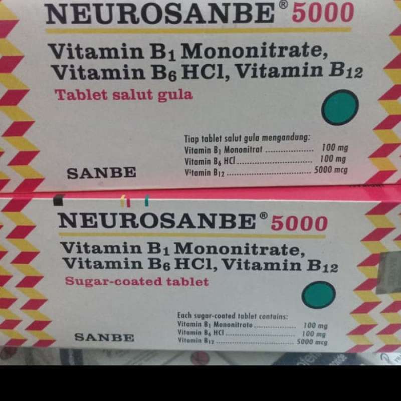 Promo Neurosanbe 5000 Mg Per Box Diskon 10% Di Seller Link Pharmacy ...