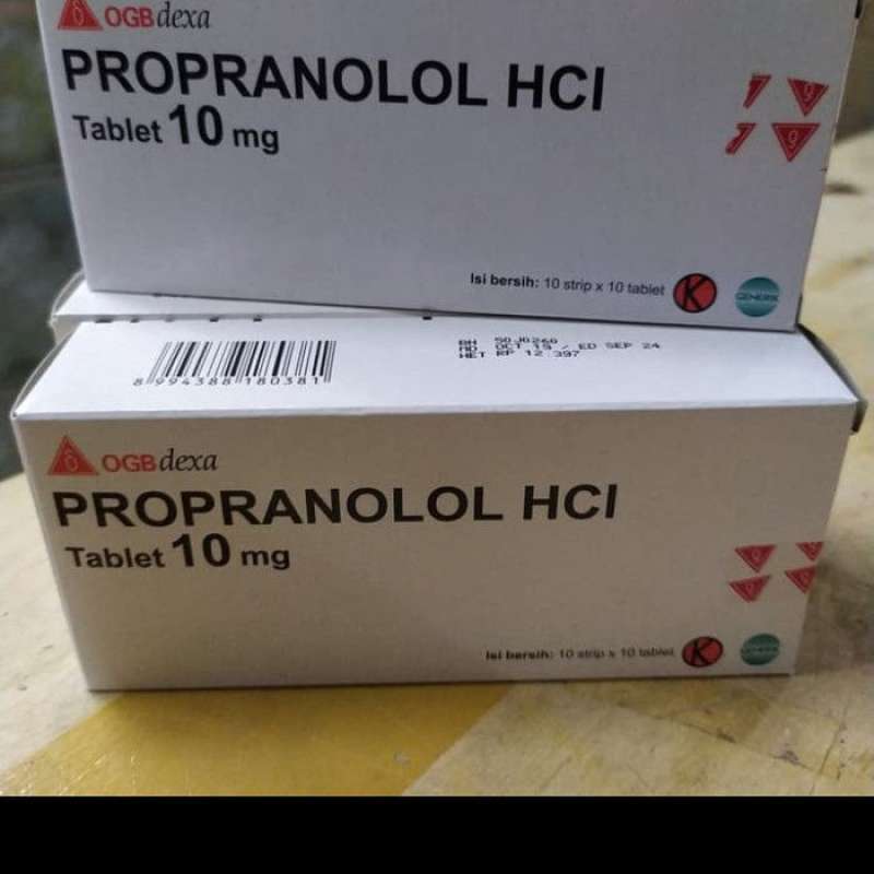 Jual Propanolol 10 Mg Dexa Per Box di Seller Link pHarmacy - Rawa Badak ...