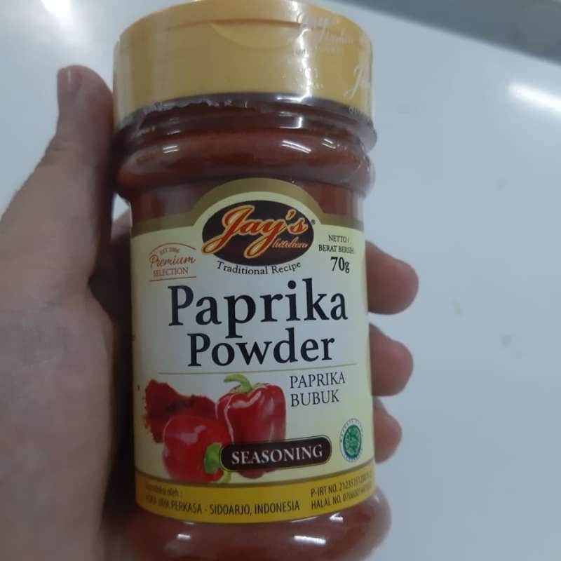 Jual Paprika Powder / Paprika Bubuk 70 Gram Merk Jays Di Seller Haz ...