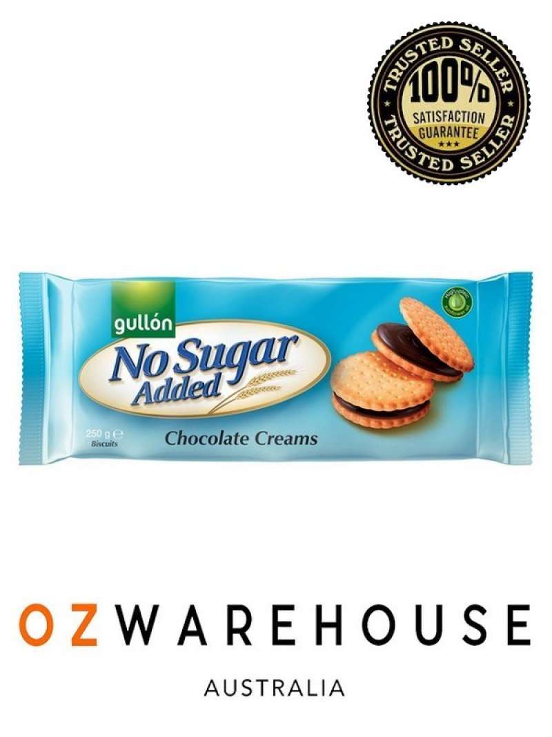 Jual Gullon No Added Sugar Chocolate Cream Biscuit 250g Di Seller