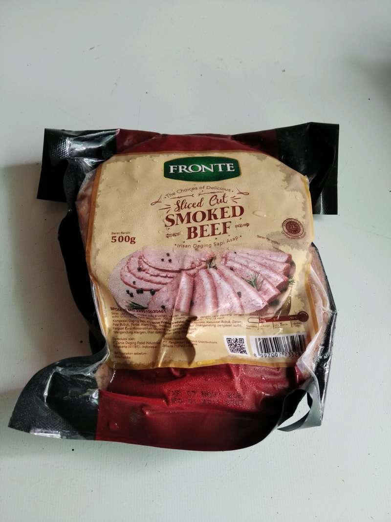 Jual Fronte Smoked Beef [500 g] di Seller Rammu Frozen - Cibubur, Kota ...