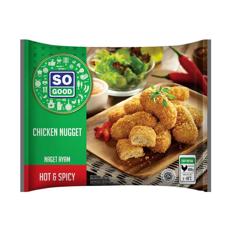 Jual So Good Chicken Nugget Hot & Spicy [400 g] di Seller Kids And Baby ...