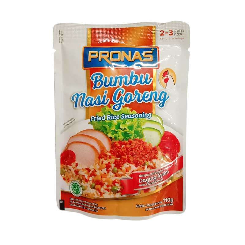 Jual Pronas Bumbu Nasi Goreng Ayam Pouch [110g] di Seller MEL THE SHOP ...