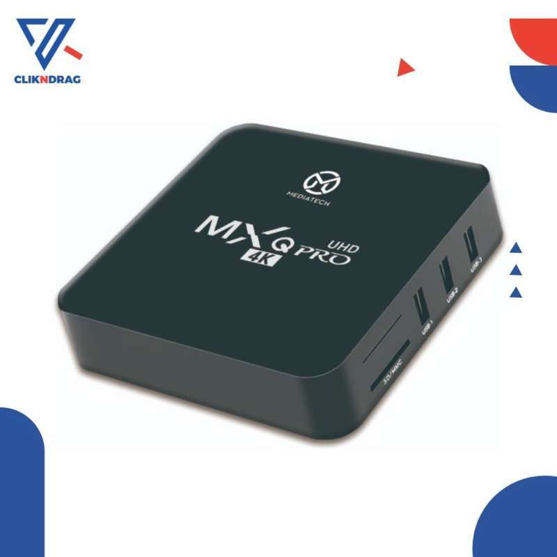 Promo Mediatech Tv Box Android Smart TV Box Media Player MXQ 4K 5G RAM ...
