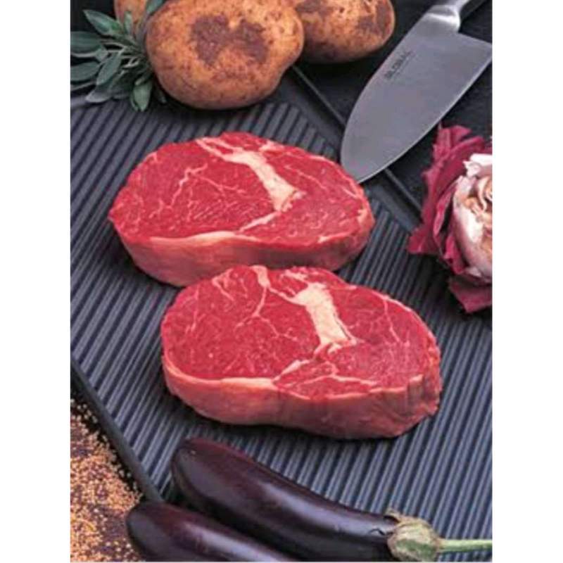 Promo Daging sapi rib eye steak 200 gr import Australian beef grade A ...