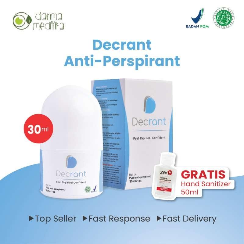 Jual Decrant Original Deodorant Anti Perspirant 30 Ml BPOM Perspirex di ...