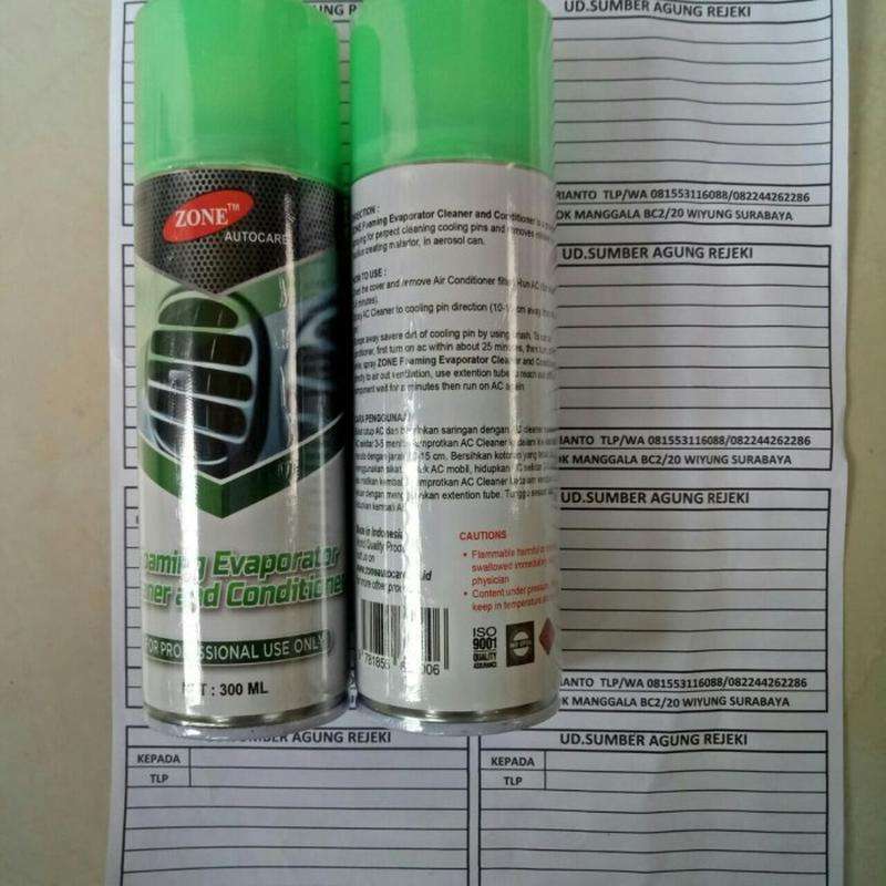 Jual Zone Pembersih Ac Mobil Dan Ac Split Rumah Spray Ac Cleaner Spray ...