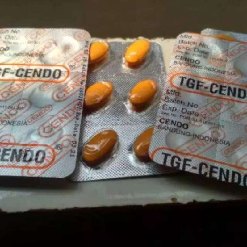Jual Original Tgf Cendo (obat Diet) || Per Strip Isi 6 Kaplet Di Seller ...