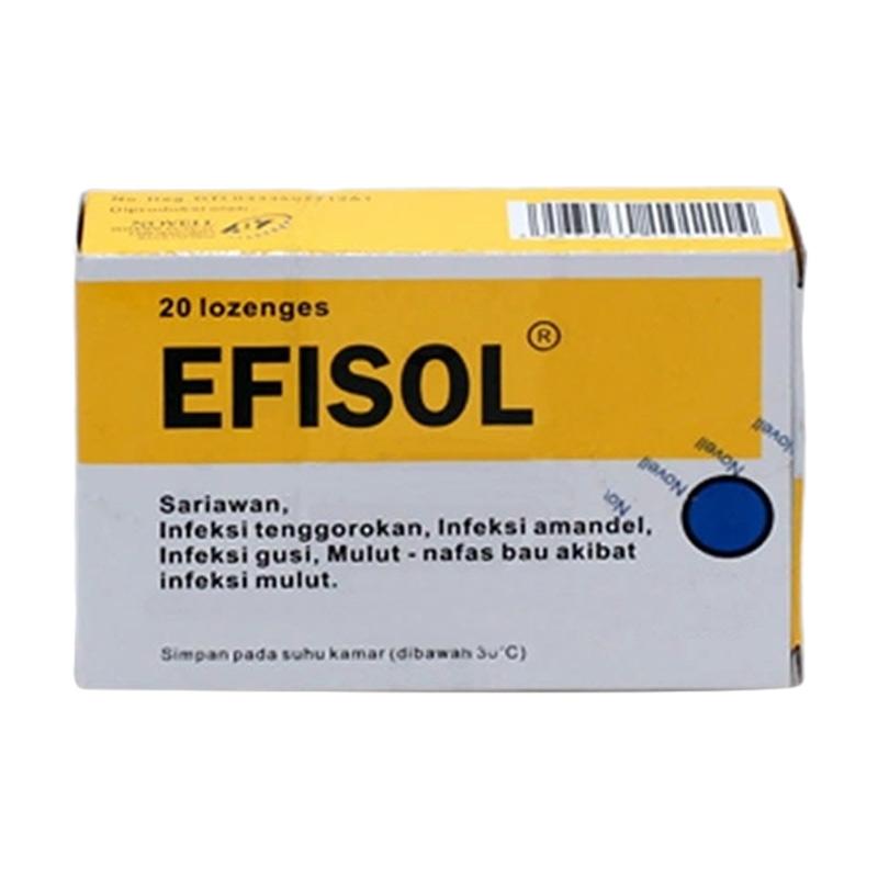 Jual Efisol Obat Sariawan [20 Tablet/Box] di Seller Alfonsgenerik ...