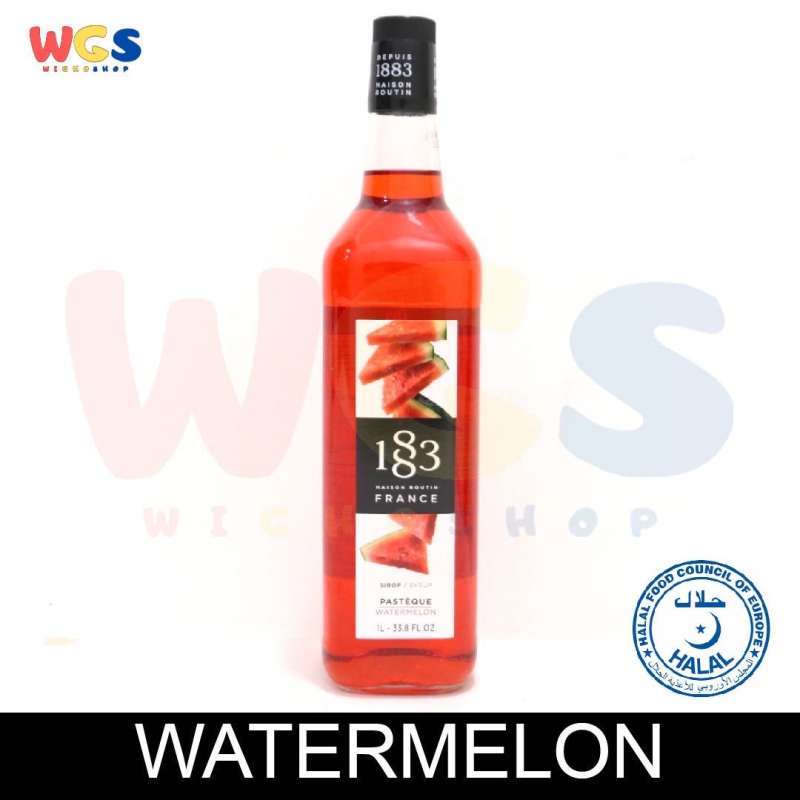 Jual Syrup 1883 Maison Routin France Watermelon Flavored 33.8 fl oz ...