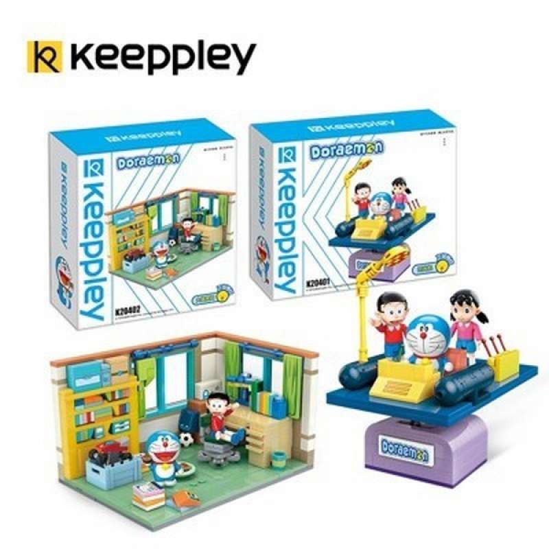 Jual Keeppley Doraemon Mesin Waktu Kamar Nobita Figure Diorama Lego ...