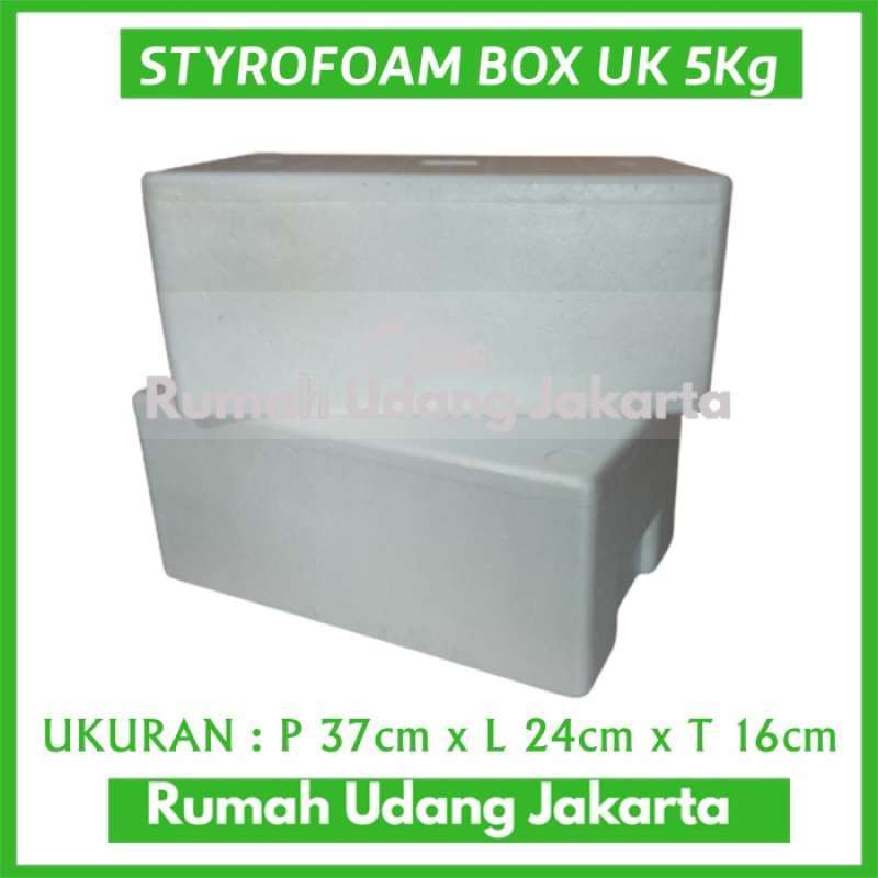 Jual STYROFOAM BOX UKURAN 5KG-steorofoam box 5kg-BOX PENYIMPANAN IKAN ...