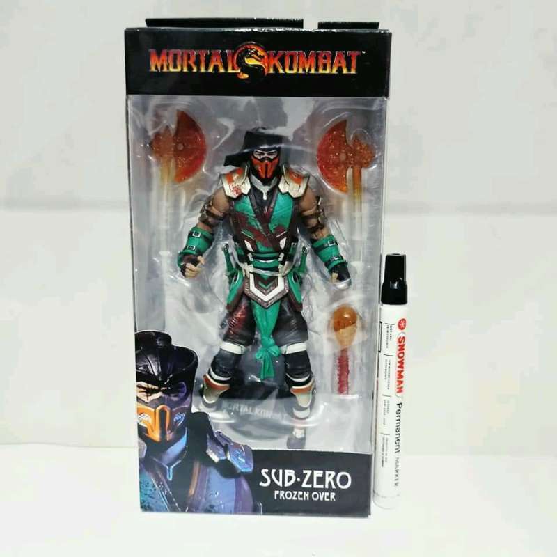 Jual figure mortal kombat sub zero frozen over by mcfarlane original ...