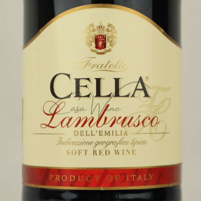 Promo Red Wine Cella Lambrusco Diskon 28% Di Seller Casa Wine Official ...
