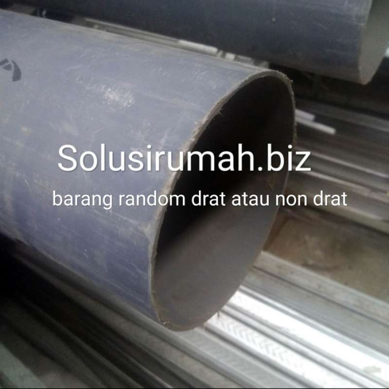 Jual PARALON PIPA AIR PVC 5 D 1M ABU 1METER LEDENG PLASTIK 1 M PLASTIC ...