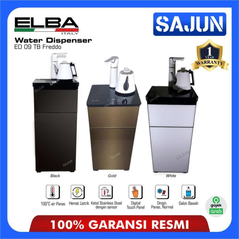 Promo ELBA Water Dispenser ED09TB Freddo Dispenser Air Galon Bawah ED ...