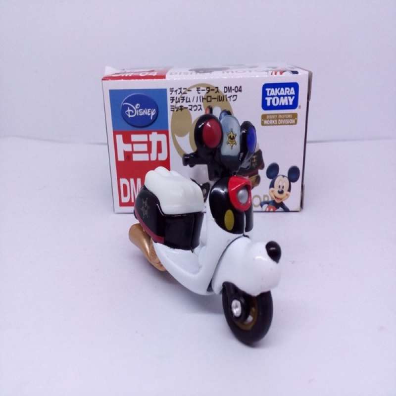 Jual Tomica Disney Motor DM-04 Chimchim Patrol Bike Mickey Mouse Takara di Seller D'ndra Toys ...