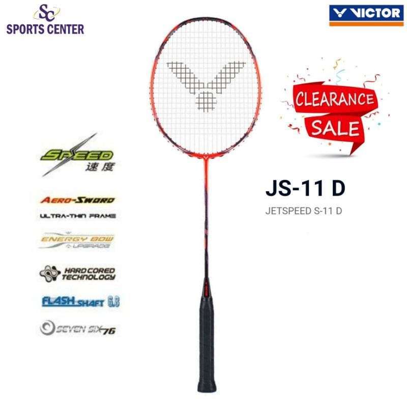 Jual Raket Badminton Victor Jetspeed S 11 - JS11 - JS 11 D [3U-G5] di ...