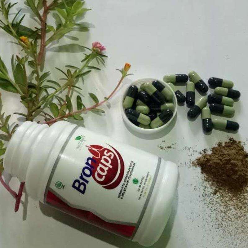 Jual Broncaps Obat Herbal Menjaga Kesehatan Paru Paru Dan Pernafasan ...