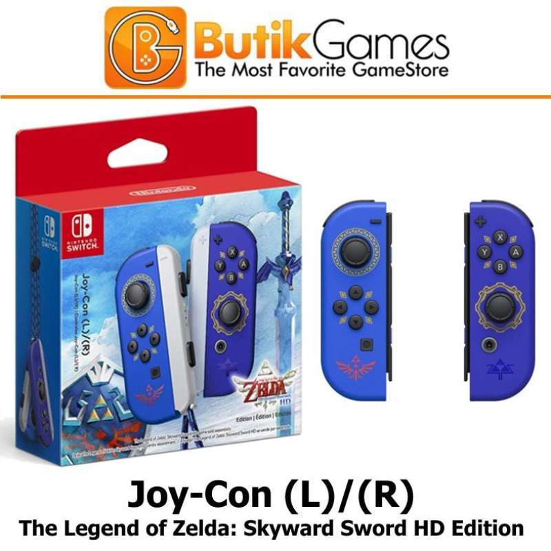 Jual JoyCon Joy Con The Legend of Zelda Skyward Sword Edition Switch di Seller Butikgames - Toko ...