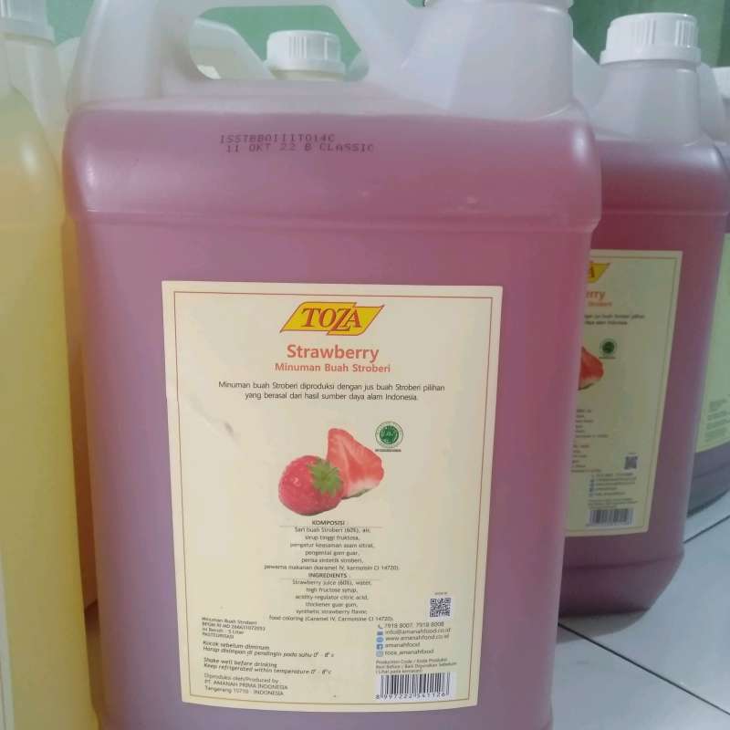 Promo Toza Jus Strawberry Diskon 5% Di Seller Berkahjus - Cipinang ...