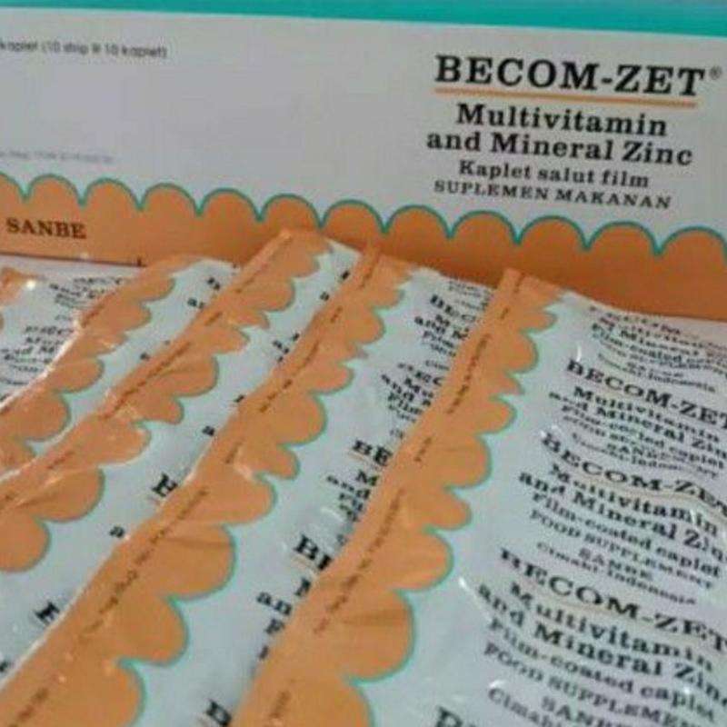 Jual Original vitamin becom zet strip di Seller Apt Setia Budi - Pal ...