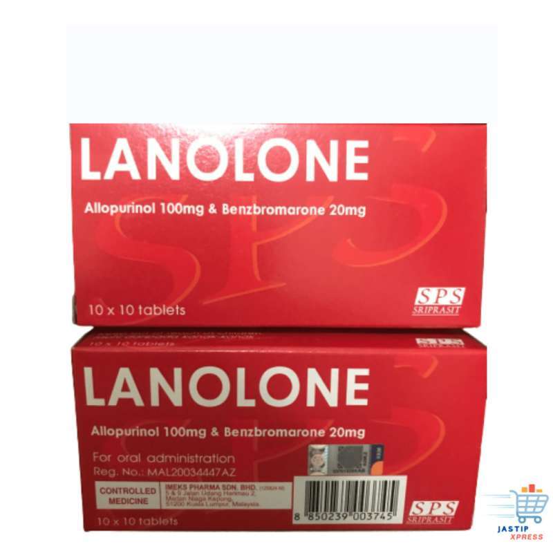 Jual LANOLONE 100 Tablets di Seller Jatip Xpress - Tanjung Duren ...