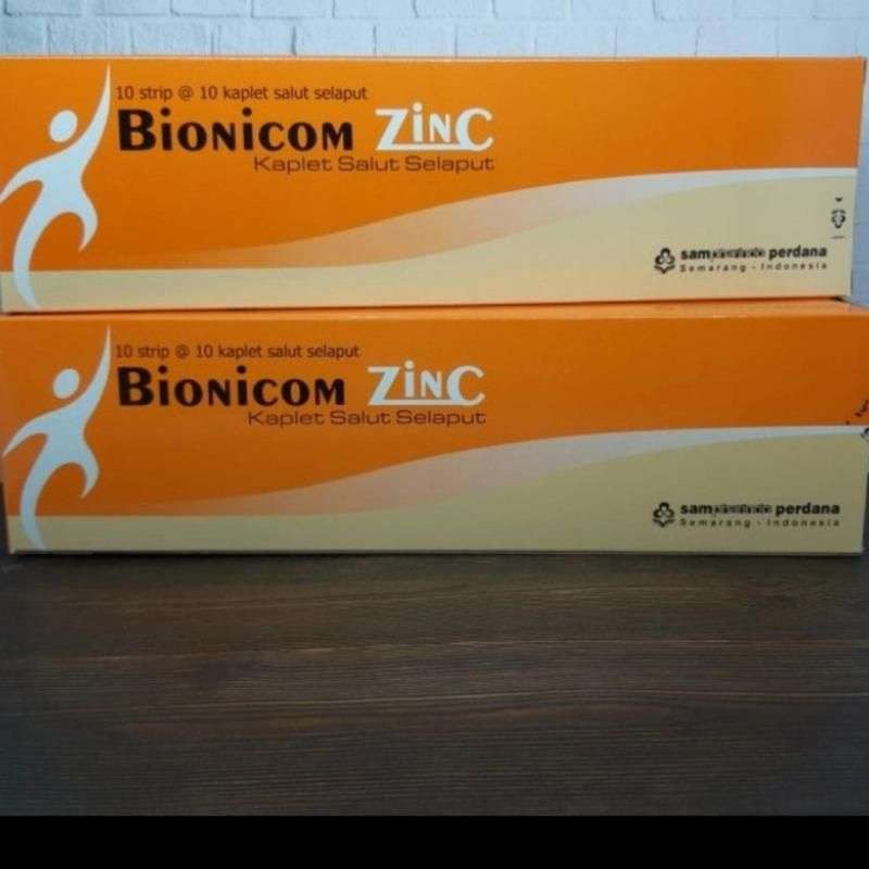 Jual Original bionicom zinc multivitamin box di Seller Zona Sehatku ...
