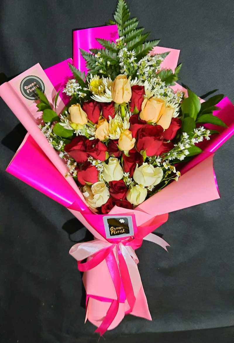 Jual BUKET BUNGA SEGAR (FRESH FLOWER BOUQUET) - ROMANTIC 1 di Seller ...