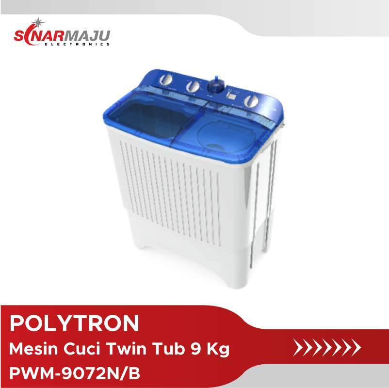 Jual Mesin Cuci 2 Tabung Polytron9 Kg Original, Murah & Diskon Juni ...