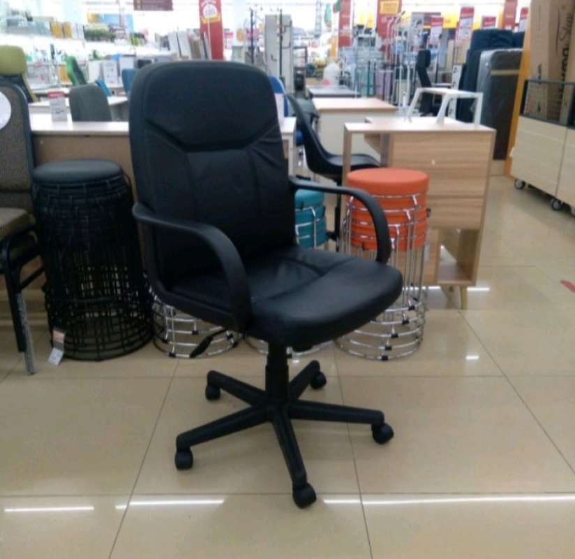Promo Kursi Kantor Informa Zolla Black Hitam Chair Kursi Kerja Kursi ...