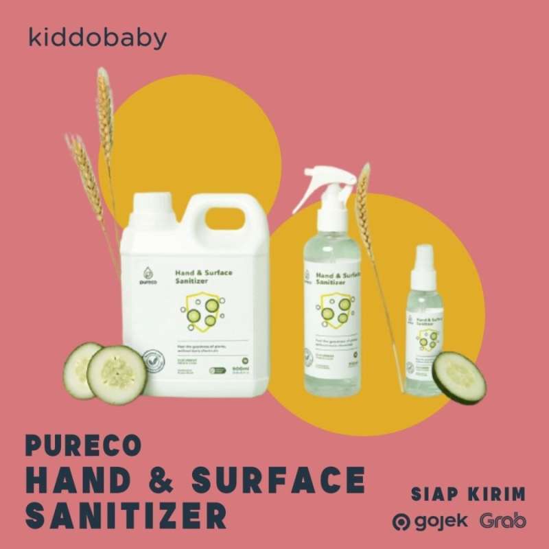 Jual Pureco Hand & Surface Sanitizer 900ml di Seller Kiddo Baby ...