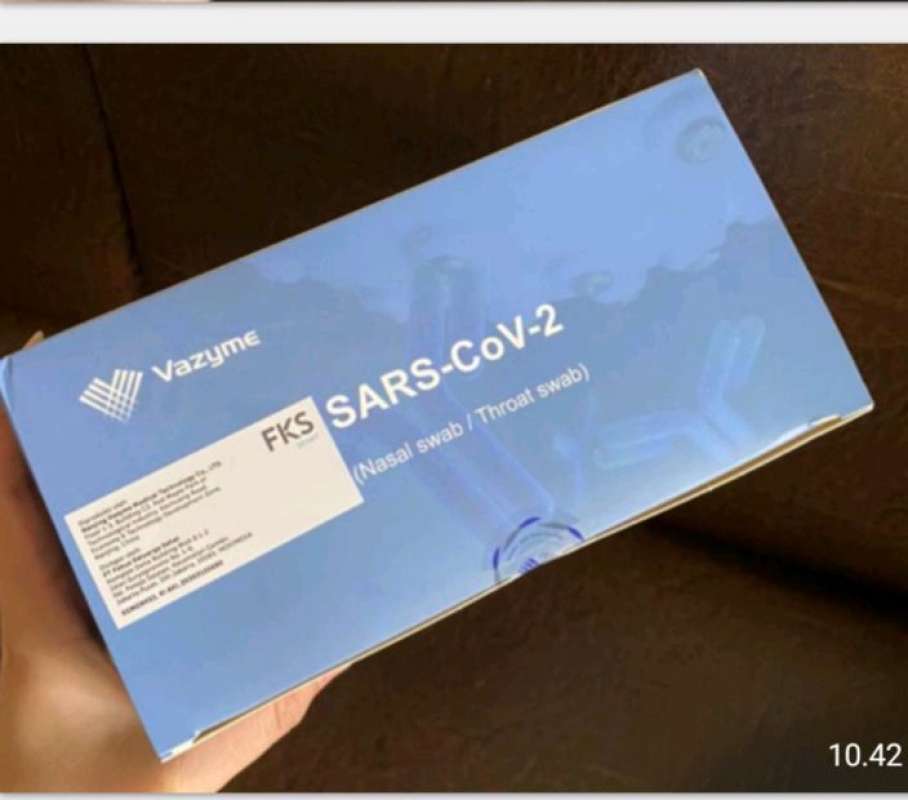 Jual Alat Swab Vazyme Test Antigen Isi 20 Pcs Akl Kemenkes Di Seller Df ...