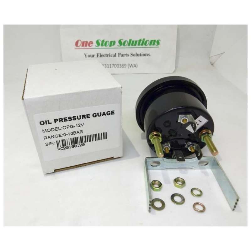 Jual Jual Oil Pressure Gauge 12V Vdo Opg-12V Gauge Meter Tekanan Oli - Multicolor di Seller ...