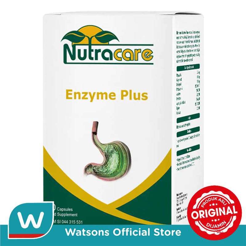 Promo NUTRACARE Enzyme Plus Tab 30caps Diskon 20% di Seller WATSONS ...