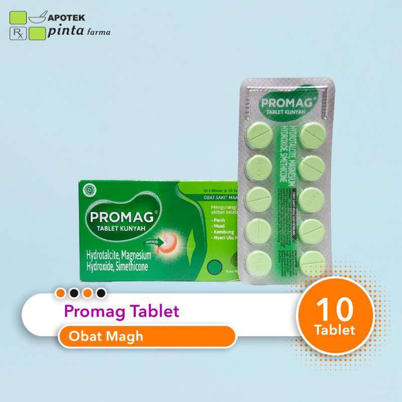 Jual Promag 10 Tablet di Seller Apotek Pinta Farma Official Store ...