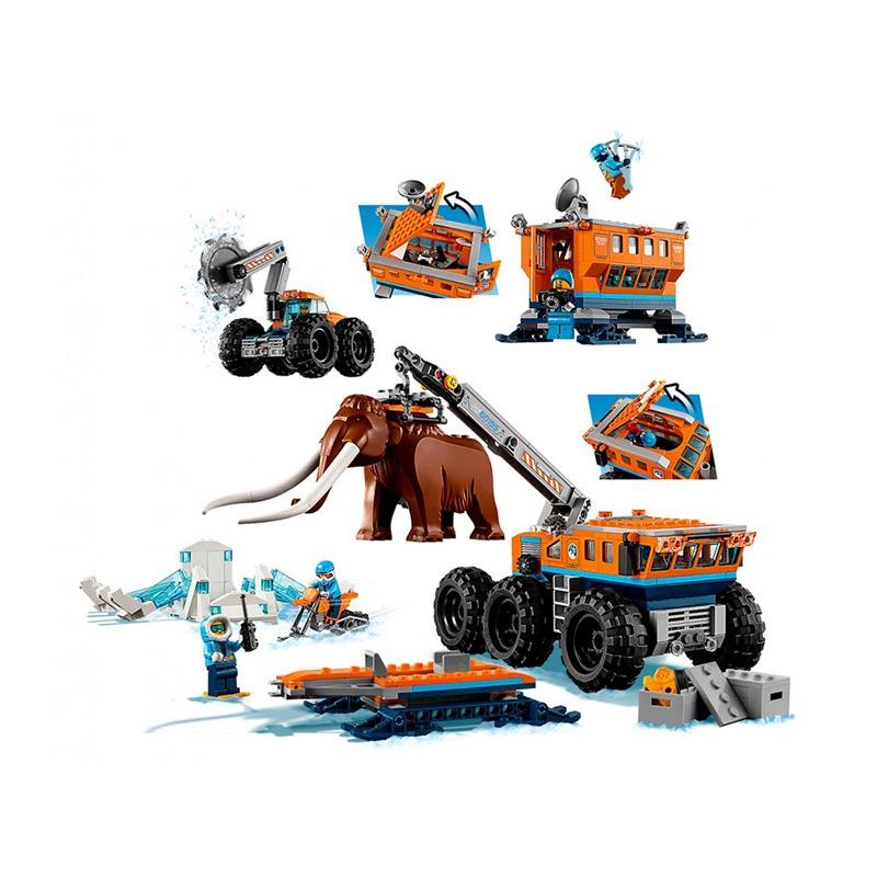 Jual Lego City 60195 Arctic Mobile Exploration Base Blocks & Stacking ...