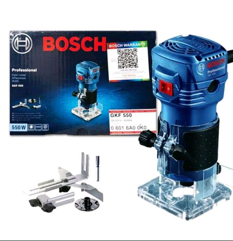Jual BOSCH GKF 550 MINI ROUTER MESIN FROPIL KAYU GKS550 di Seller ...