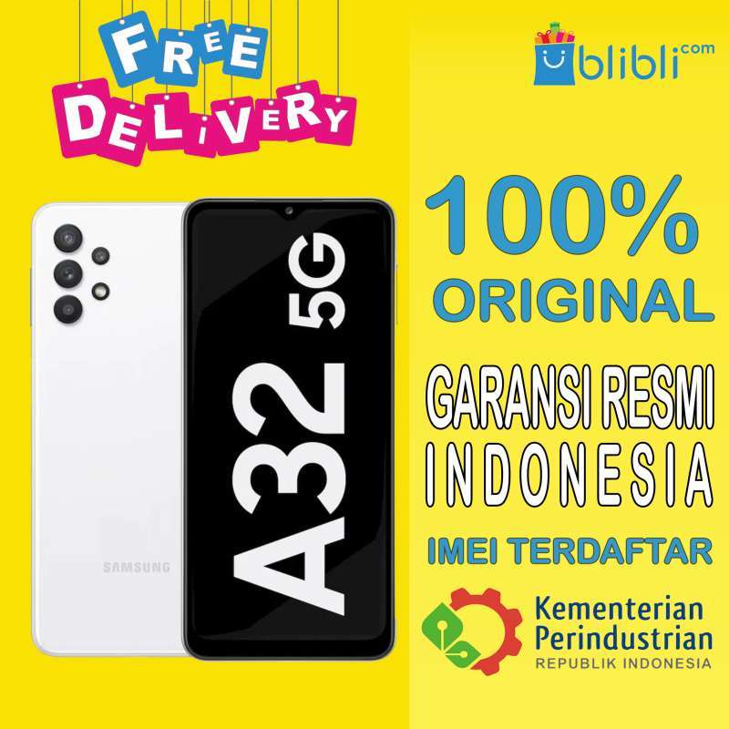 Promo Samsung Galaxy A32 5G Smartphone [8 GB/ 128 GB] di Seller Gadget ...