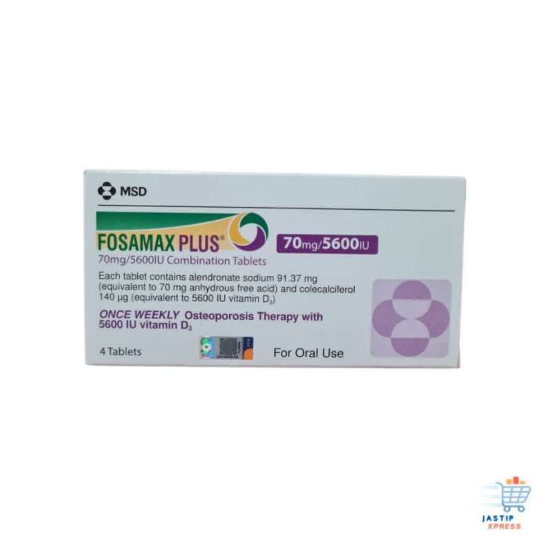 Jual Fosamax Plus 70mg/5600iu 4 Tablets Di Seller Jastipxpress2 ...