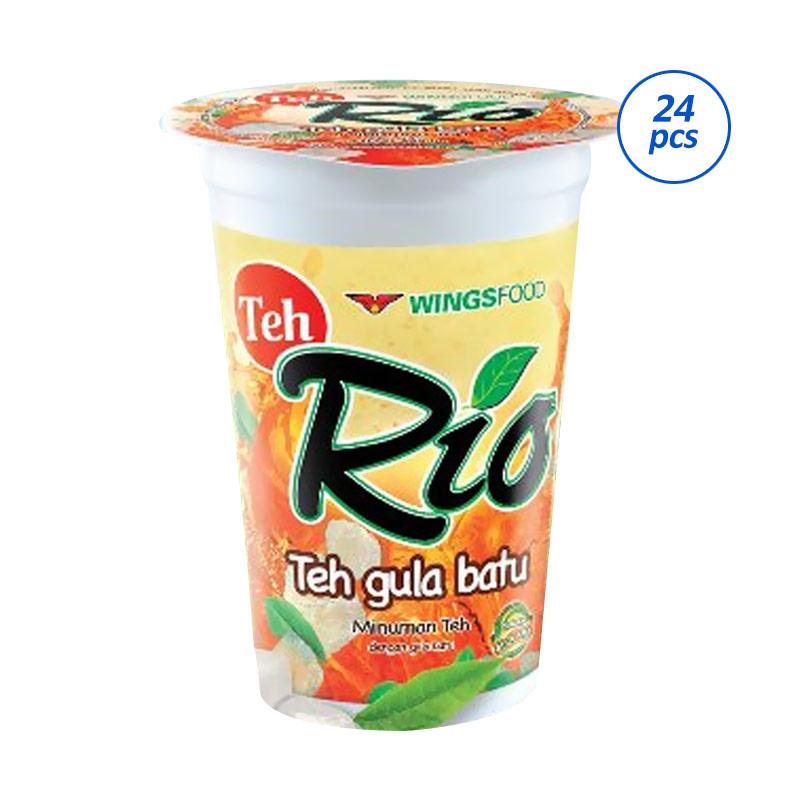 Jual Teh Rio Gula Batu [180 Ml X 24 Pcs] Di Seller Wings Official Store ...