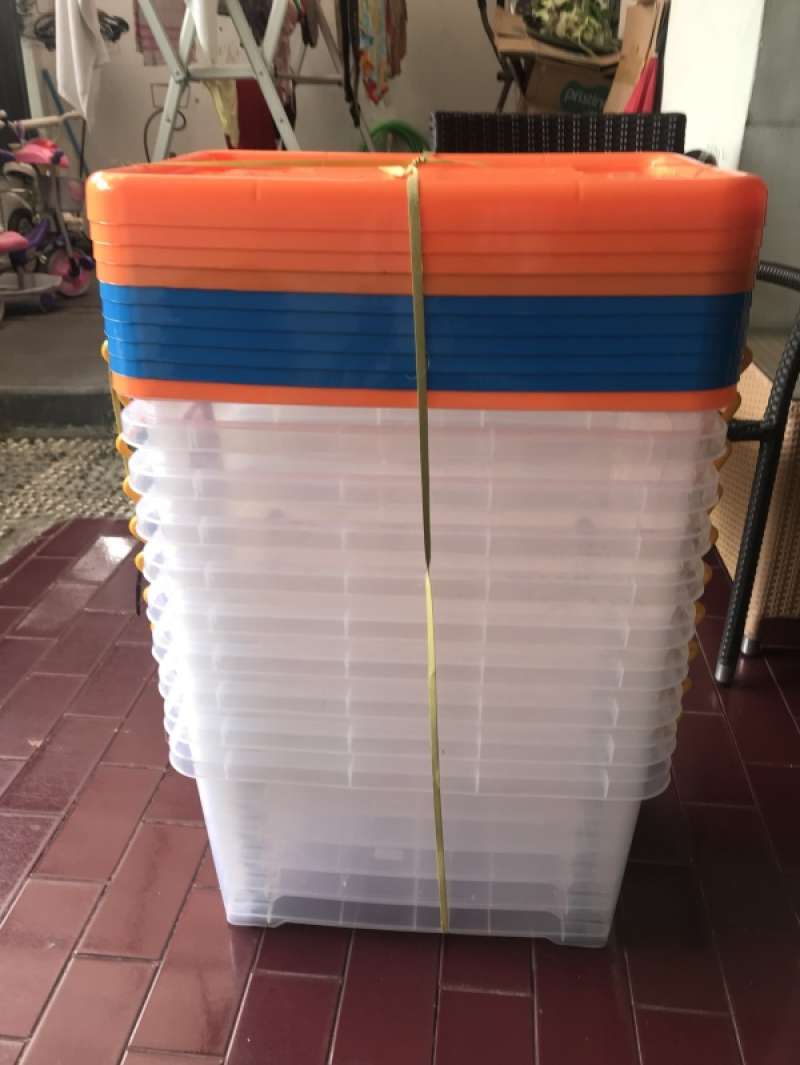 Jual Box Container Shinpo 45 Liter Sky Cb 45 Kontainer Plastik Kotak ...