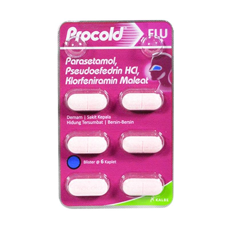 Jual Procold Obat Flu [6 Kaplet/ Strip] di Seller G-Mart - Bintara ...