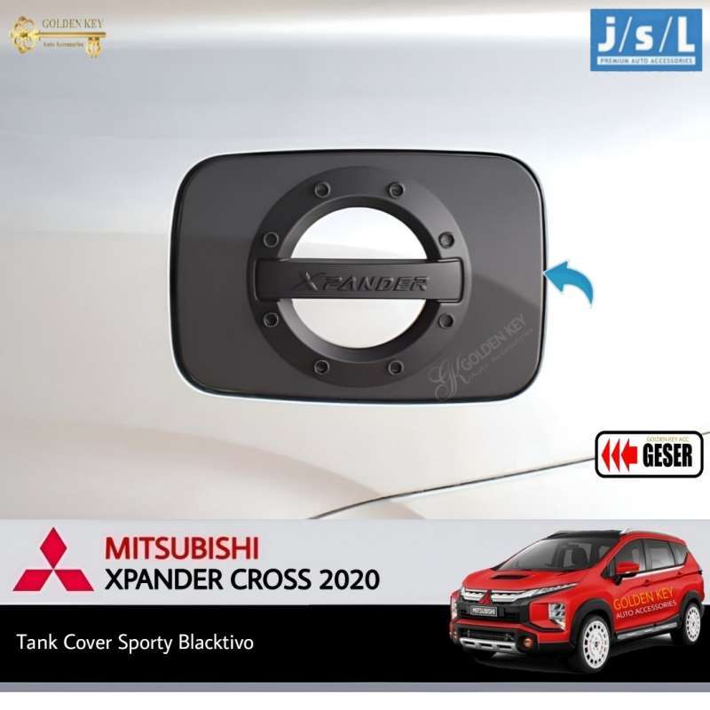 Jual JSL Tank Cover Xpander Cross 2020 Tutup Tangki Bensin Sporty Blacktivo di Seller Golden ...