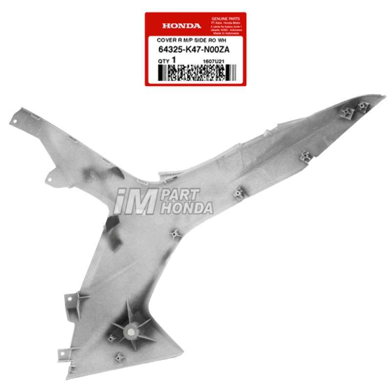 Jual Ahm 64325-k47-n00za Sambungan Cover Body Kanan Blade 125 Fi Putih ...