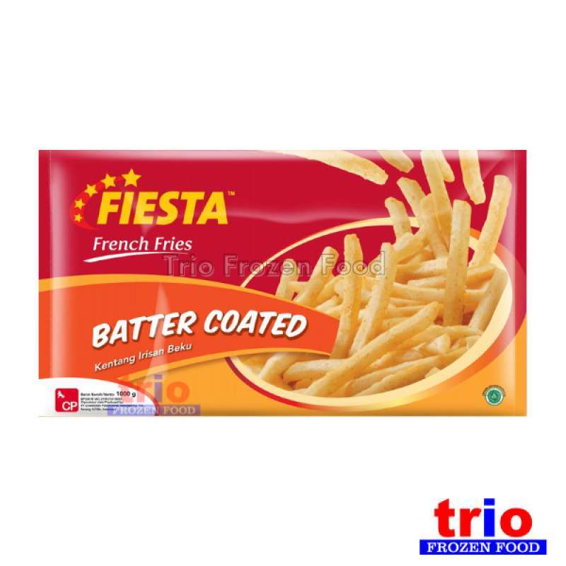 Jual Fiesta Batter Coated Shoestring 500gr di Seller Trio Frozen ...